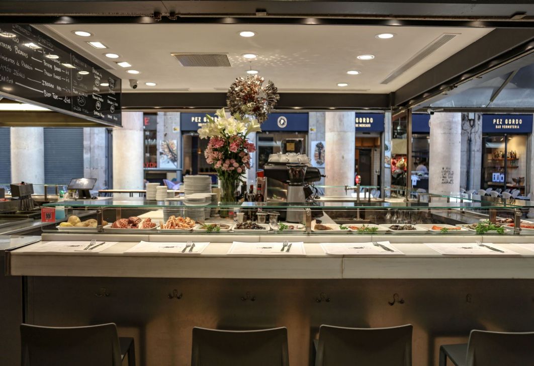 Kiosko Universal, un àpat a la Boqueria