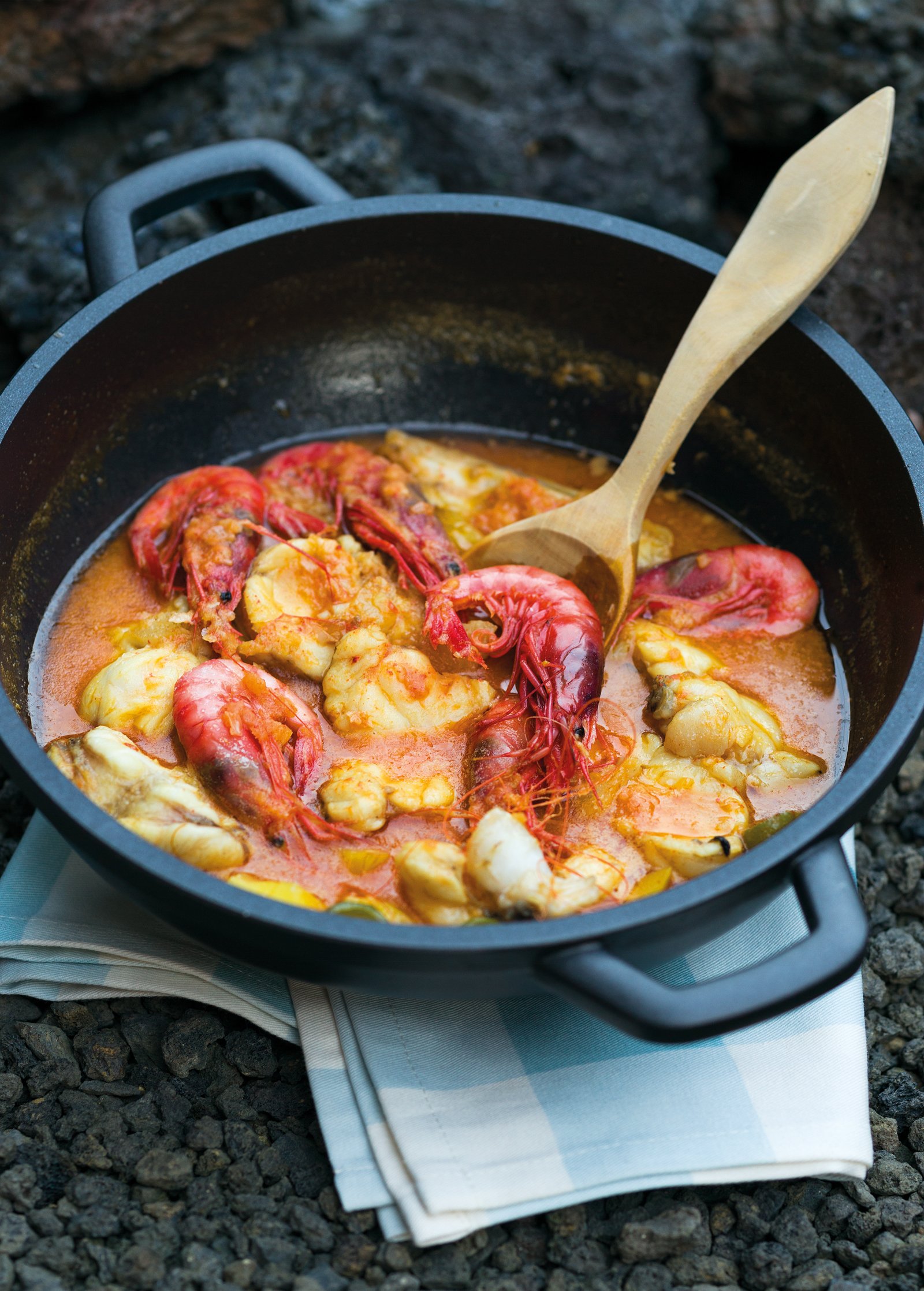 Suquet de rap i gambes