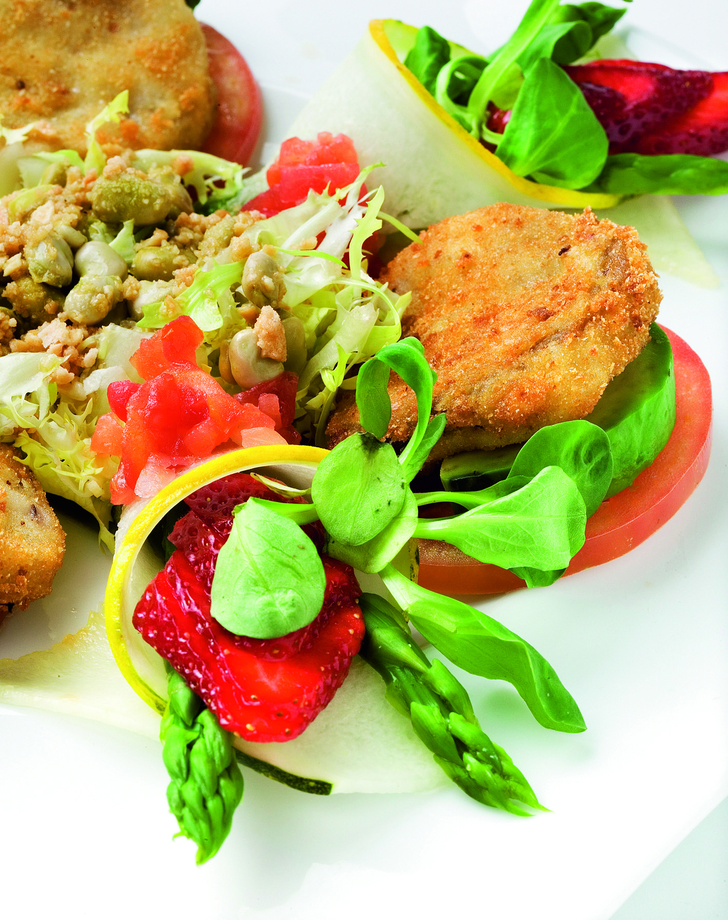 6 ensaladas tibias