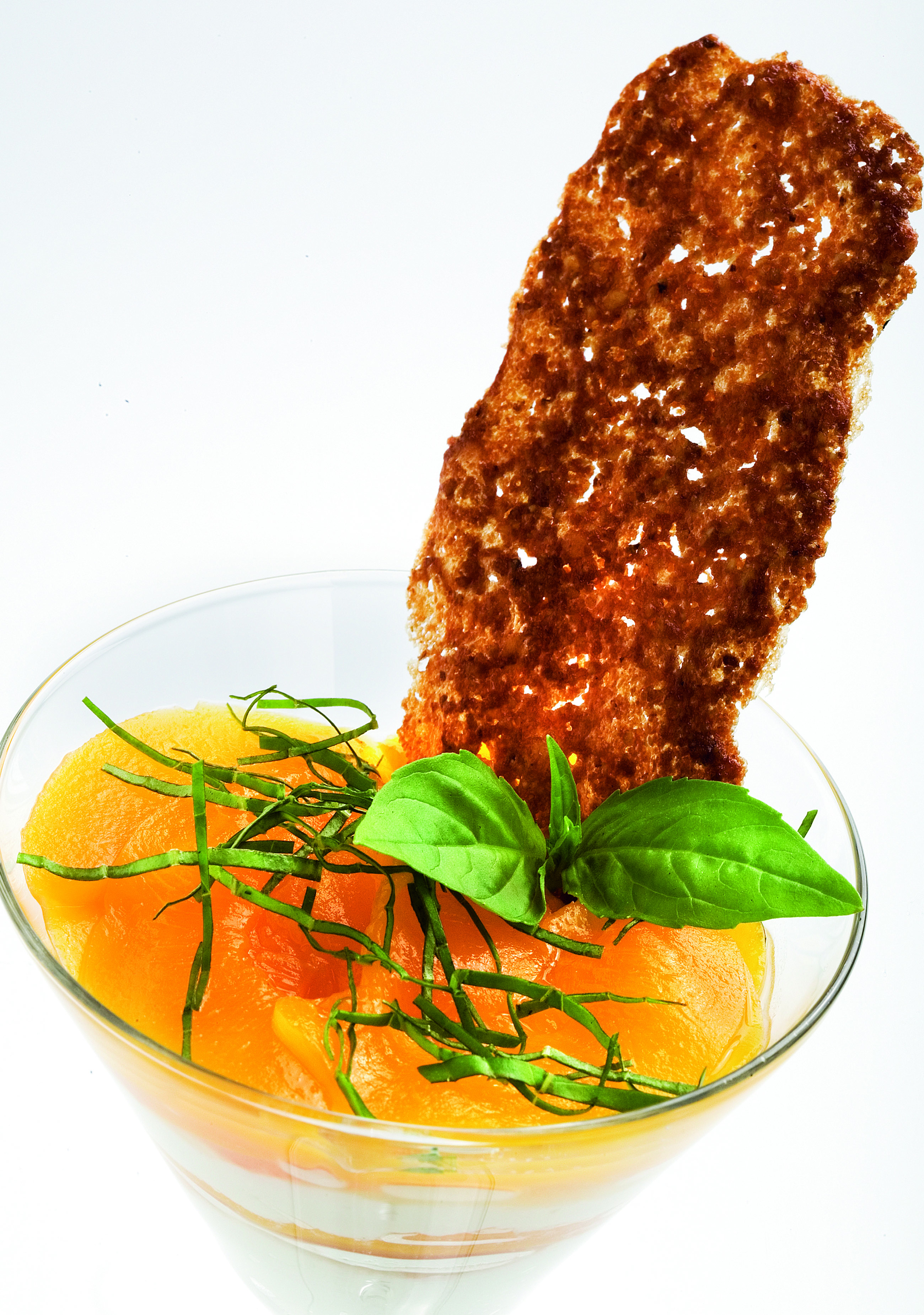 Copeta de recuit, préssec i alfàbrega