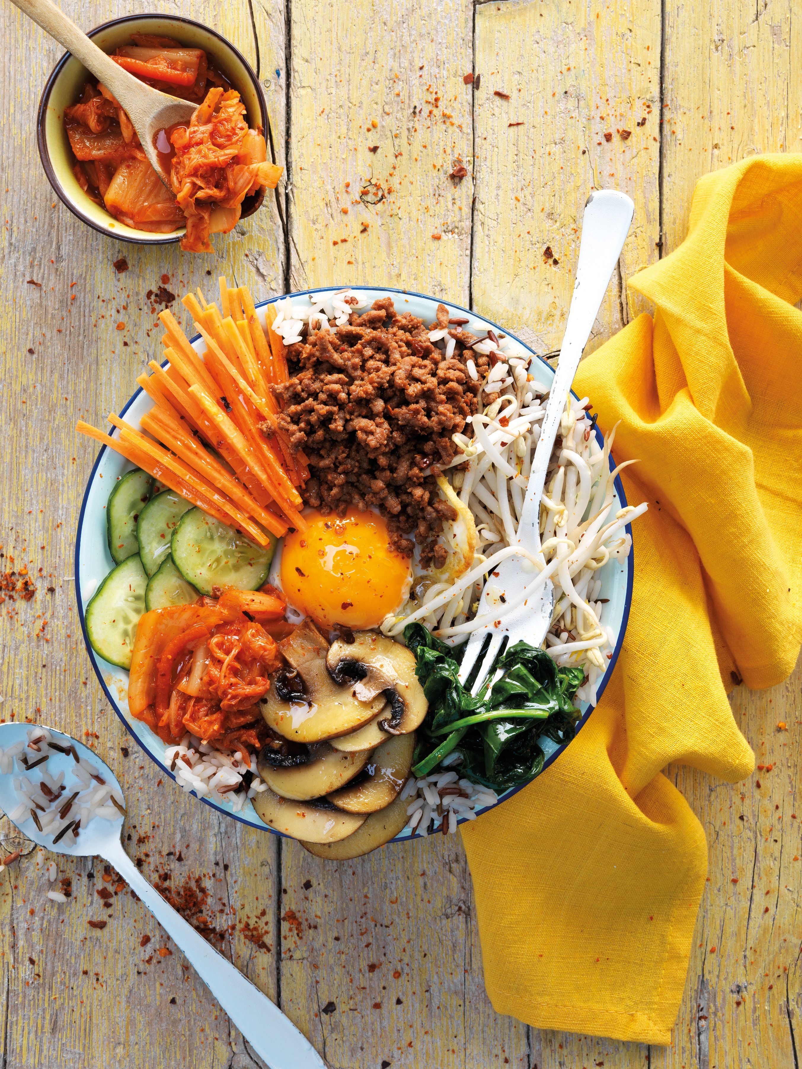 'Bibimbap' (ramen coreà)